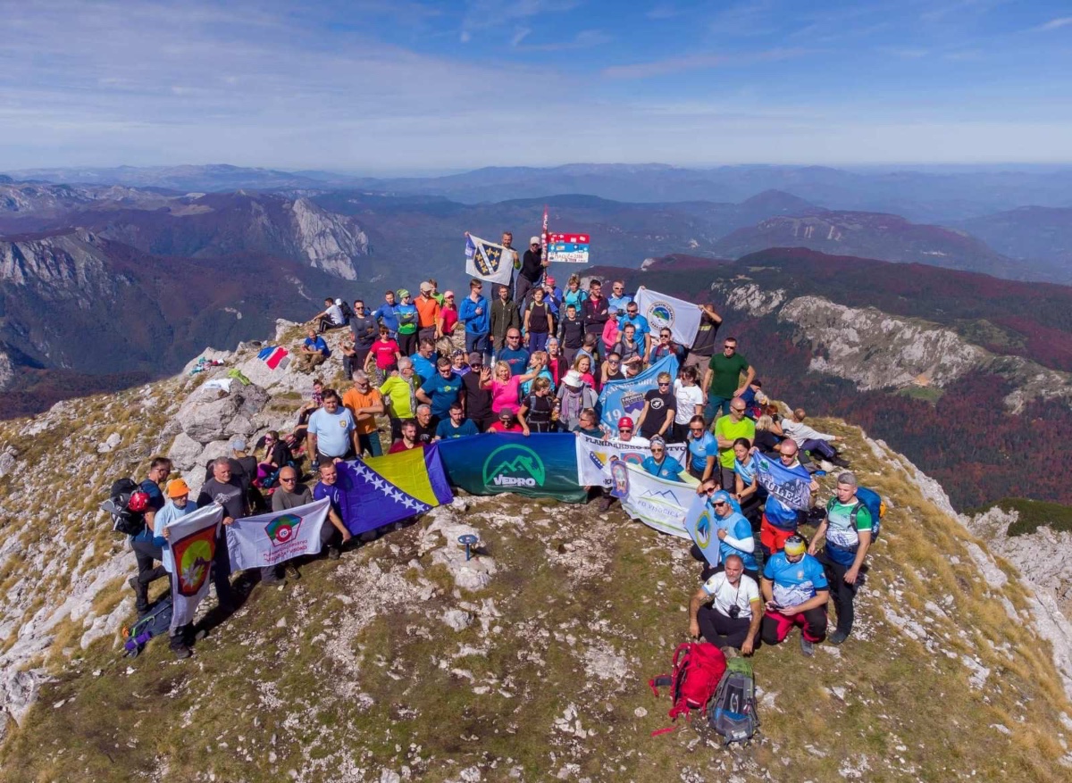 Uspon na Maglić, najviši vrh BiH, povodom 130 godina planinarenja